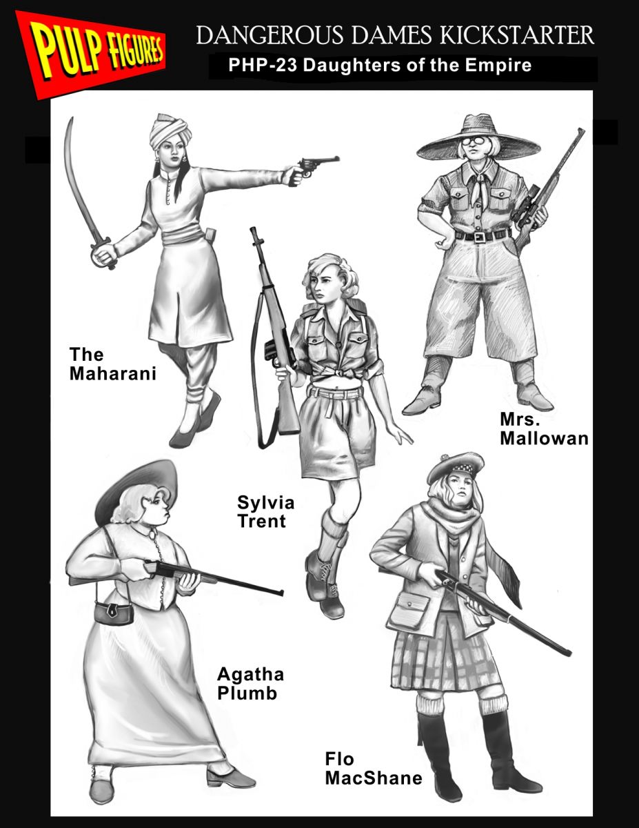 [TMP] "Pulp Figures Dangerous Dames Kickstarter" Topic